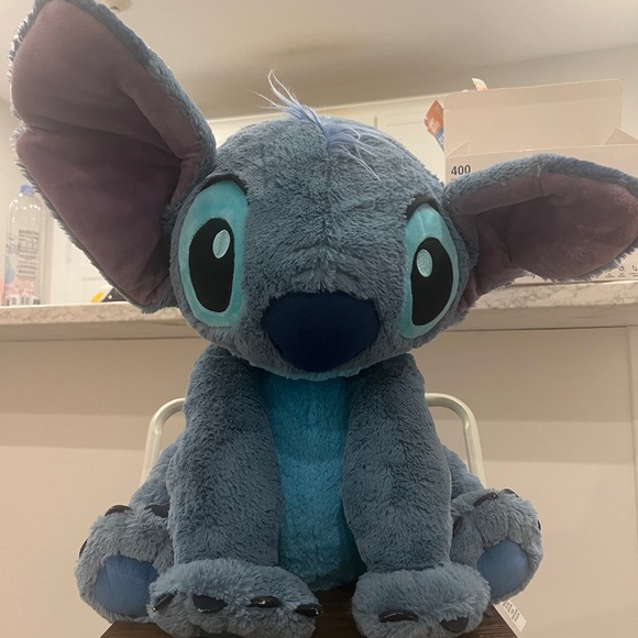 Disney | Toys | Disney Stitch Plush Toy Large Size Like New | Poshmark